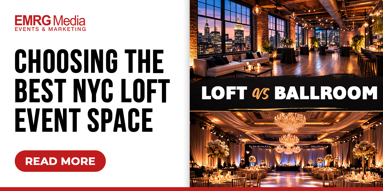 NYC Loft Event Space vs Ballroom: Find the Best NYC Venue