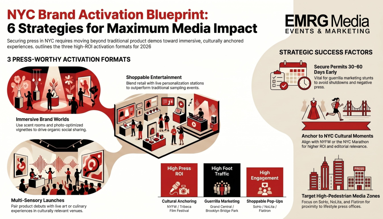 Pop Up Event NYC: Activation Ideas That Drive Press