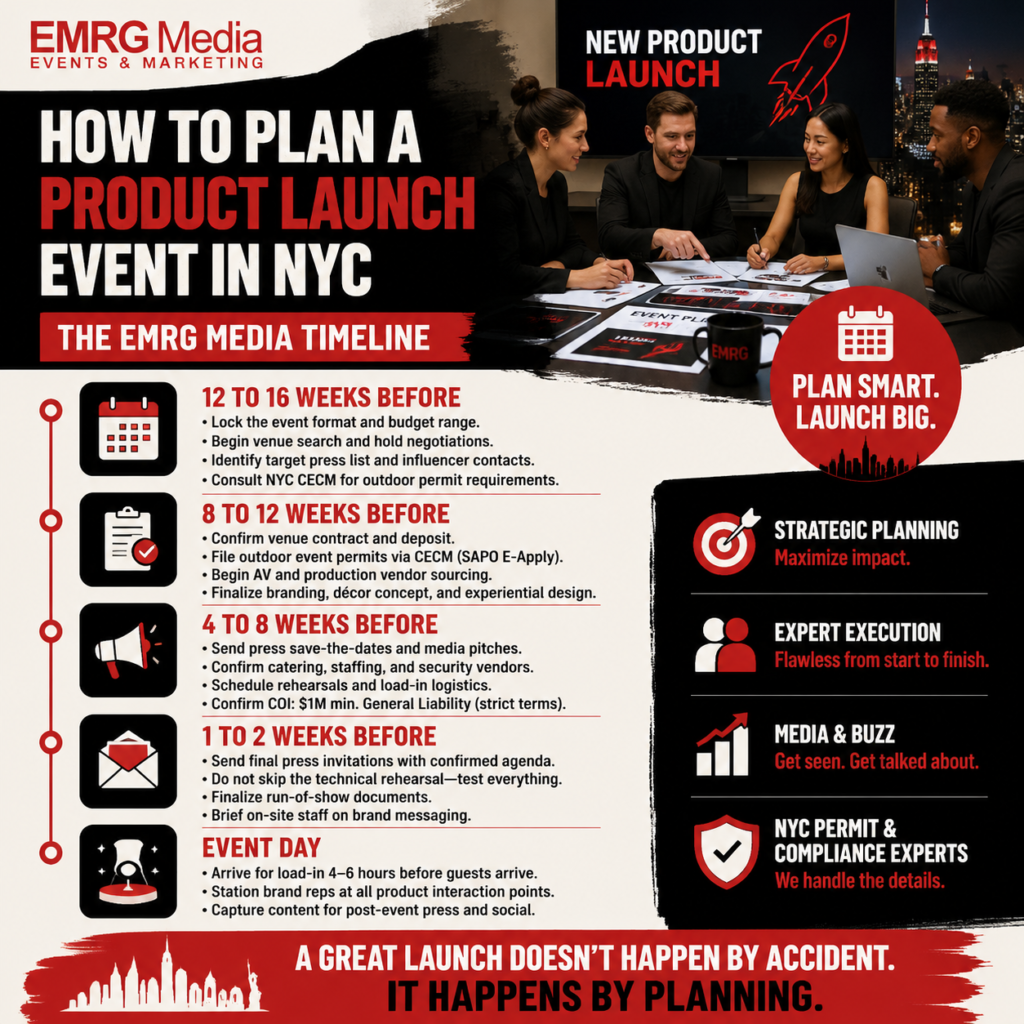 Product Launch Event Planning NYC | Flawless Execution